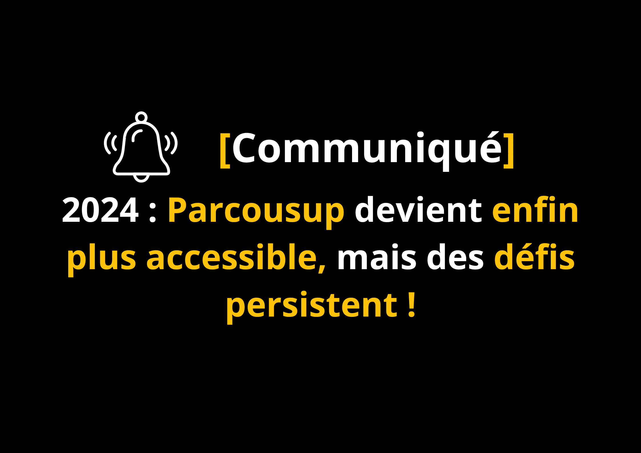 2024 : Parcousup devient enfin plus accessible, mais des défis ...
